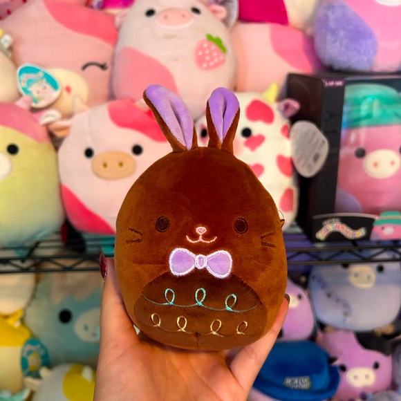 Squishmallows | Accessories | Tandy The Chocolate Easter Bunny First To ...
